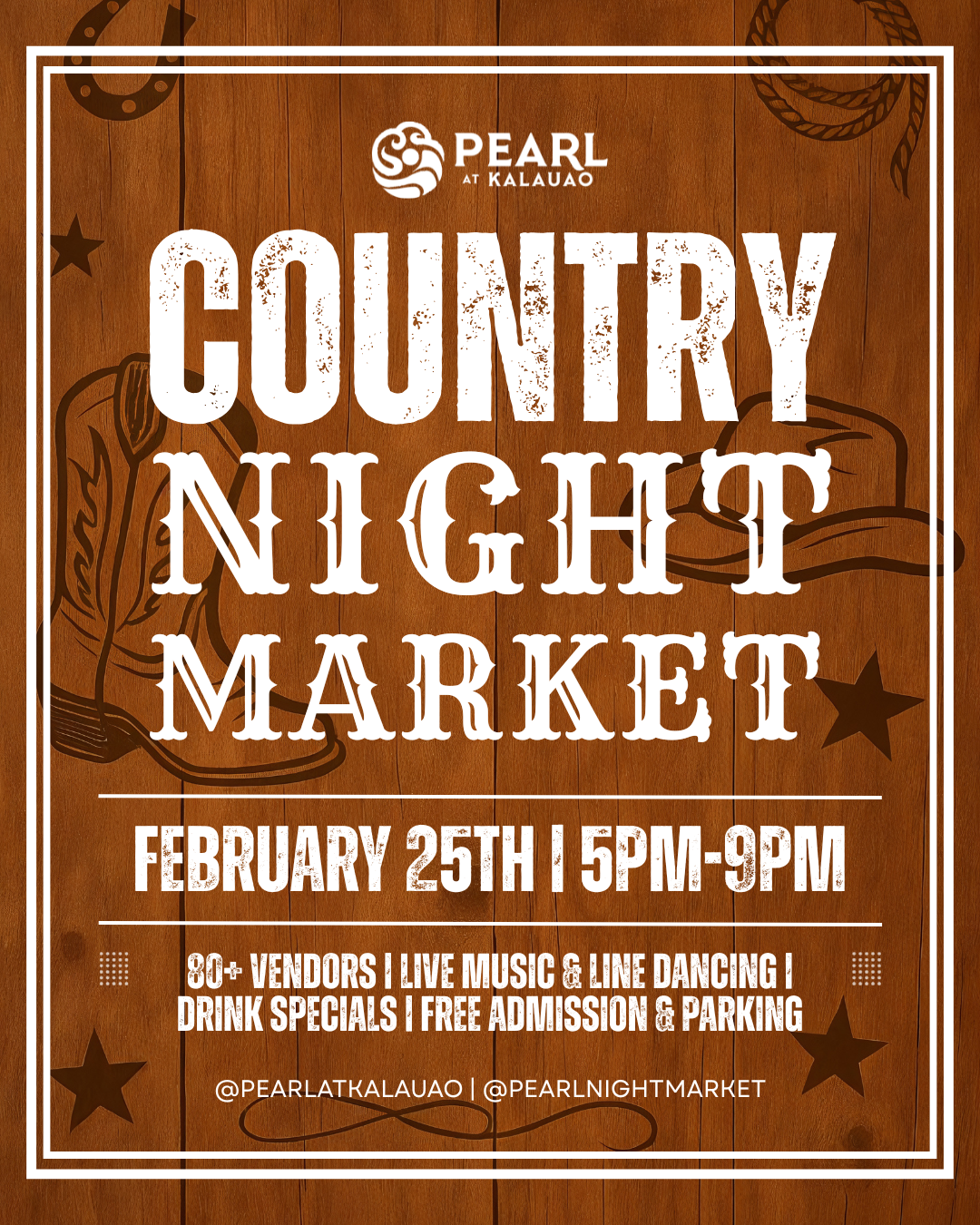 Country Night Market - Pearl at Kalauao